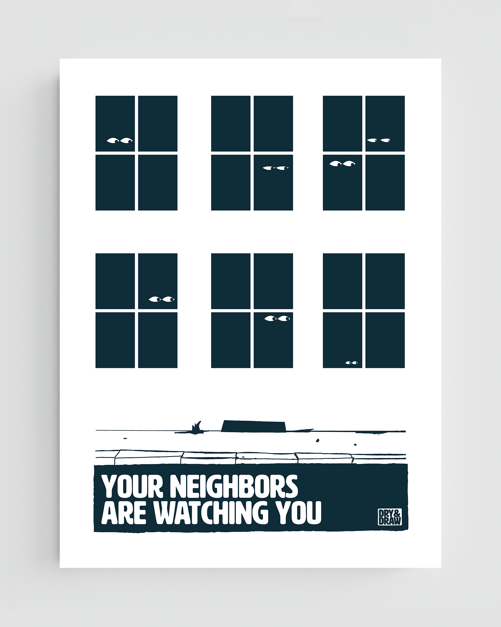 STOP SPREADING RUMORS – Classic Matte Paper – Dry&Draw